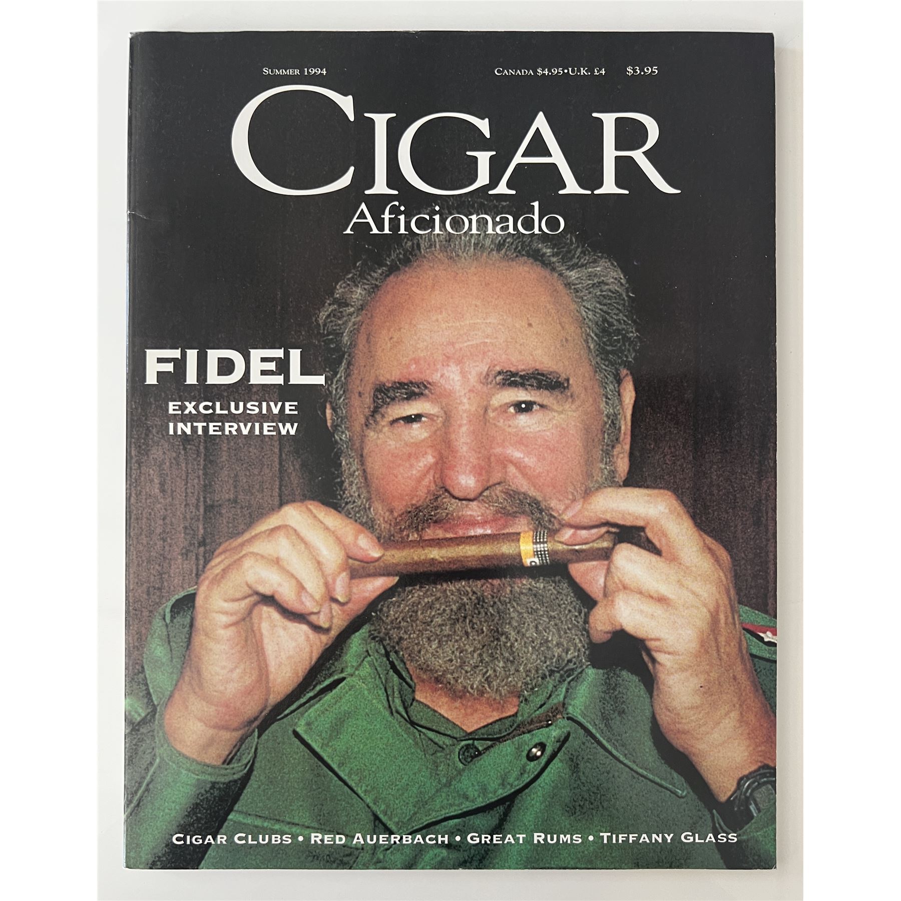 Cigar Aficionado Fidel Castro edition- 1994
