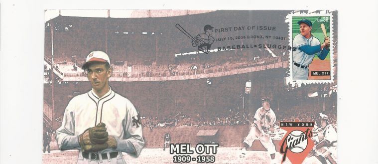 Mel Ott FDC