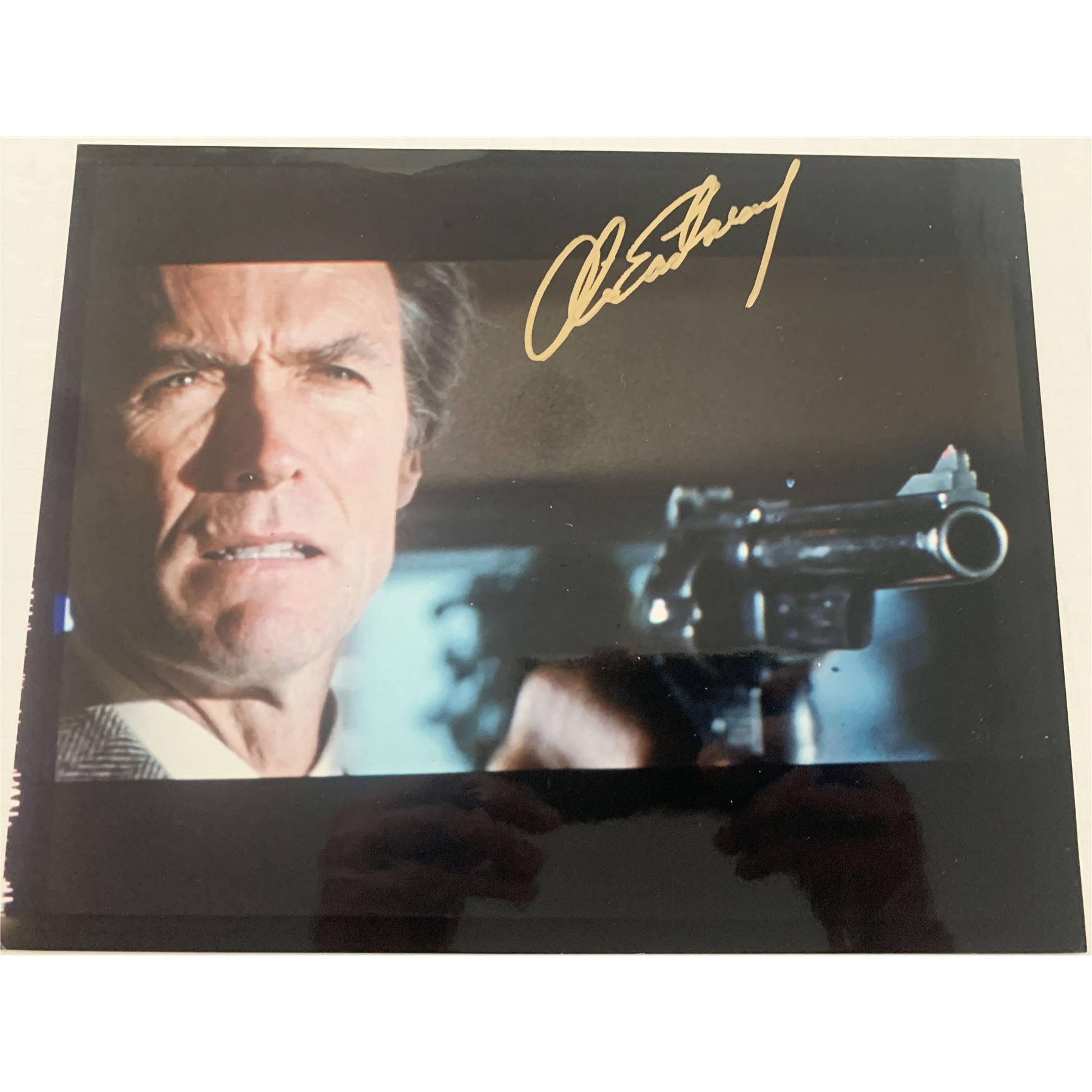 Clint Eastwood signed photo. GFA Authenticated