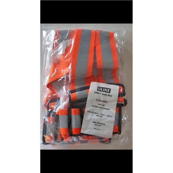 Uline Safety Sash