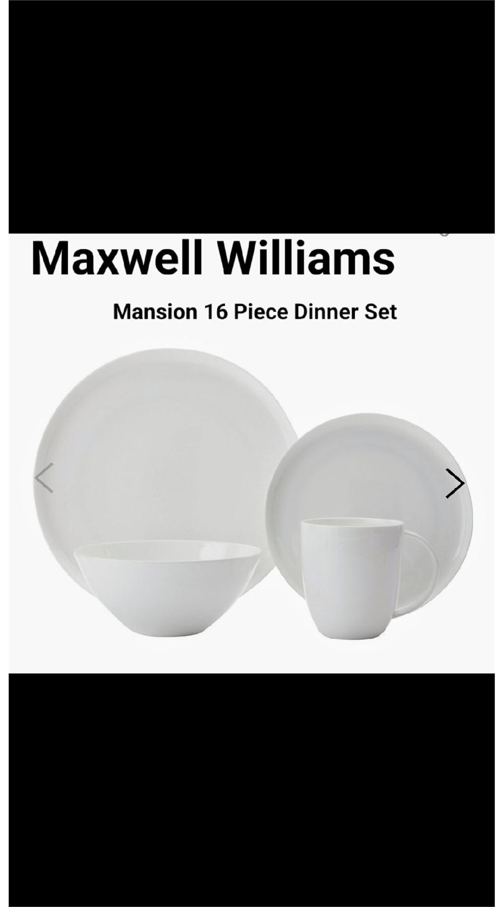 Maxwell Williams Dinnerware
