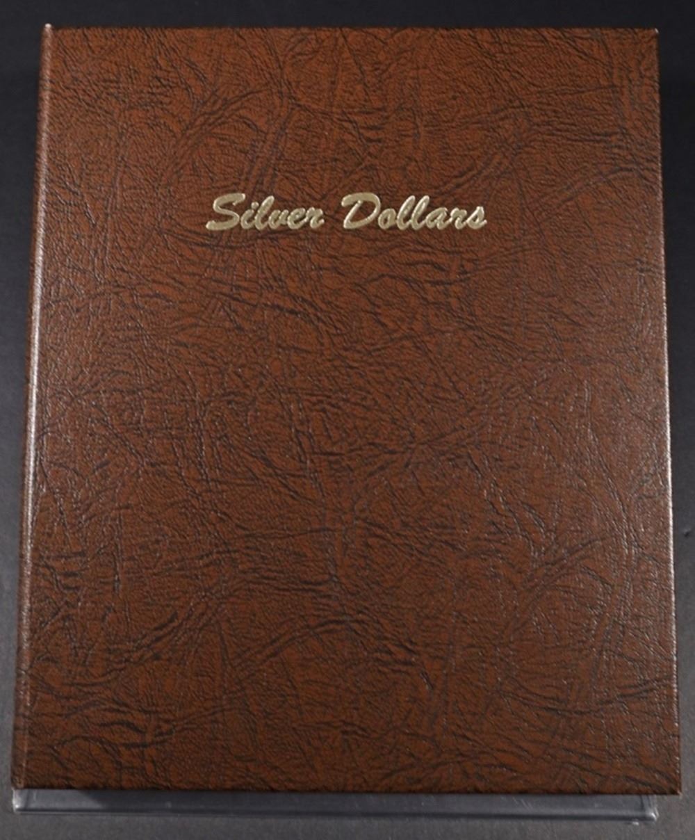 PARTIAL DANSCO SILVER DOLLARS ALBUM