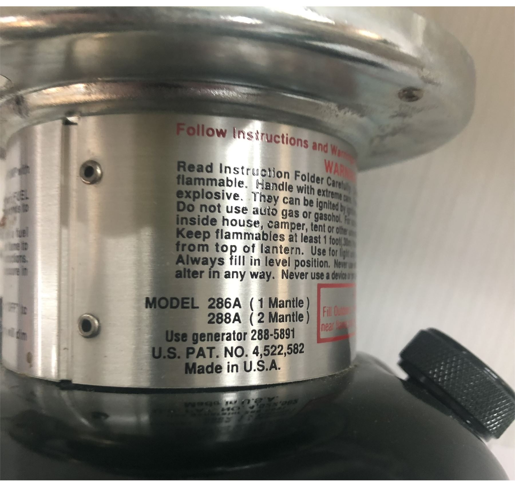 Coleman Lantern Model 286A - with box