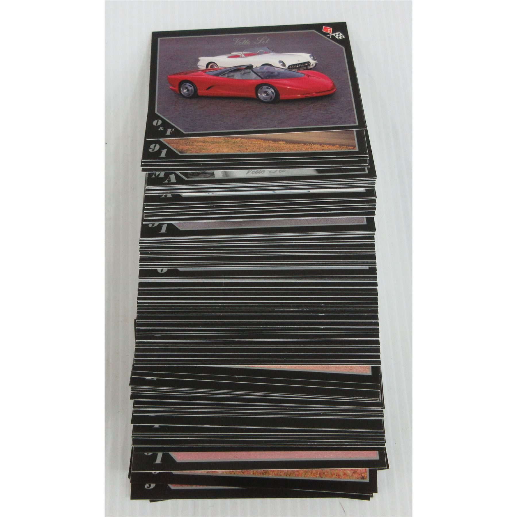 Corvette Collector Card Set Nos. 1 through 100