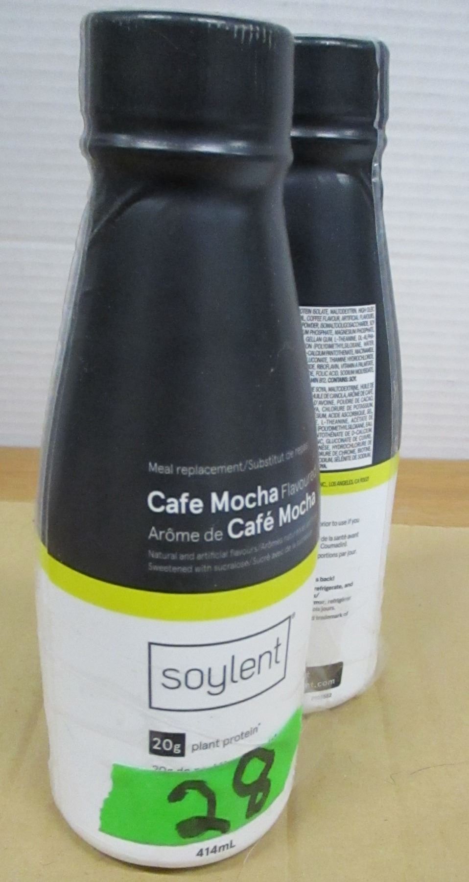 SHELF PULLS (AS IS): MOCA FLAVOR PLANT PROTEIN - 2 BOTTLES