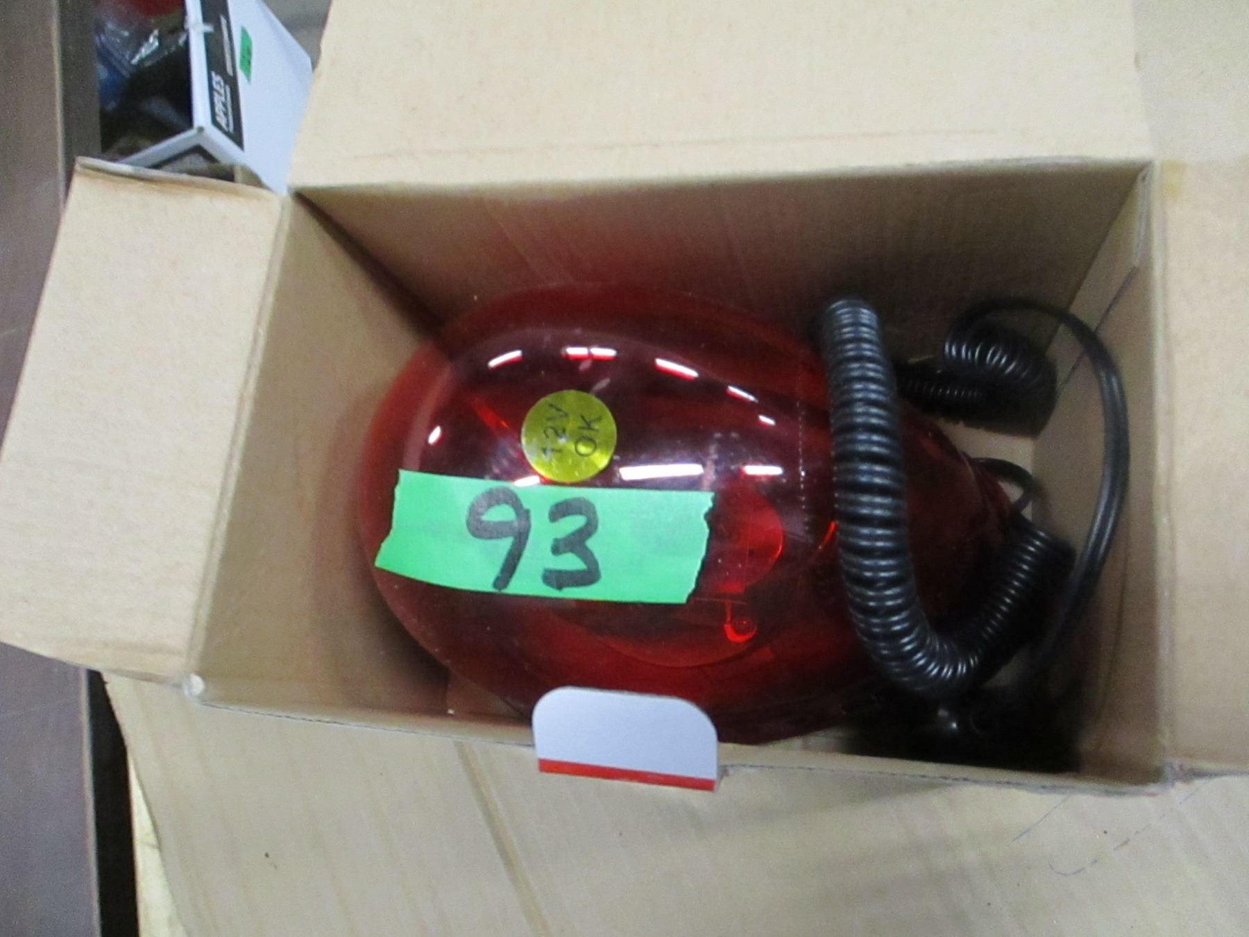 FREIGHT DAMAGE (AS IS): 12 VOLT EMERGENCY LIGHT