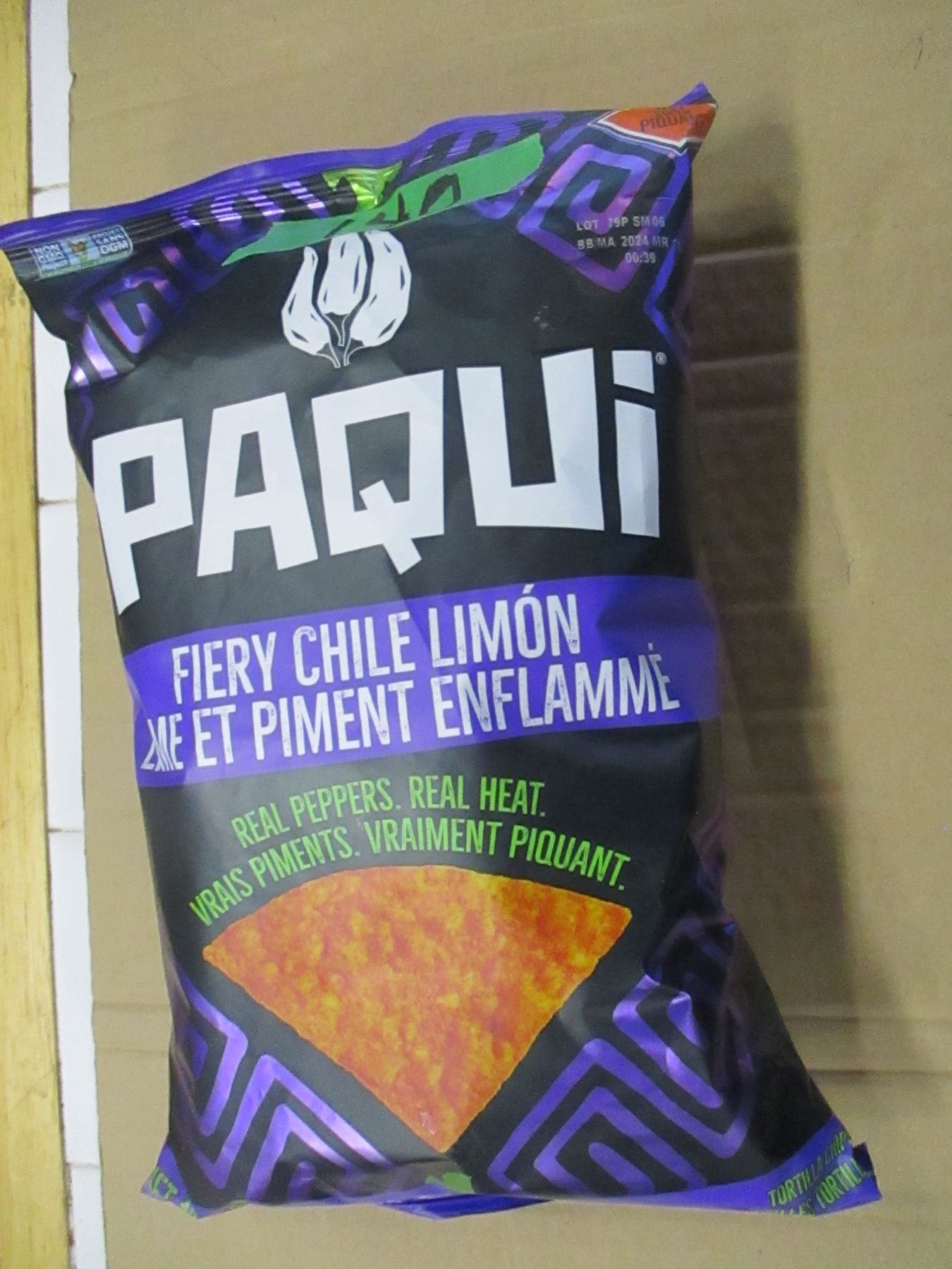 SHELF PULLS (AS IS): PAQUI CHILE CHIPS (155G) - BAG