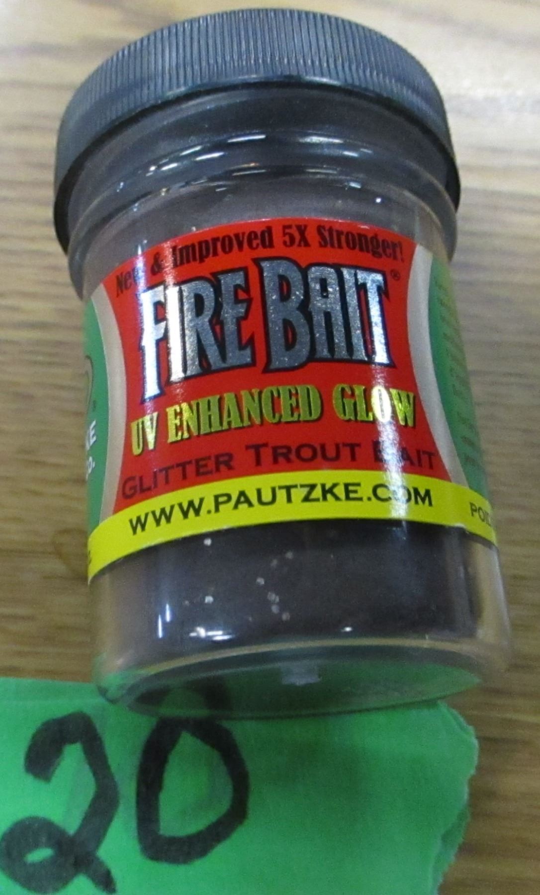 NEW: FIRE BAIT (GLITTER TROUT FISH BAIT) - PER JAR