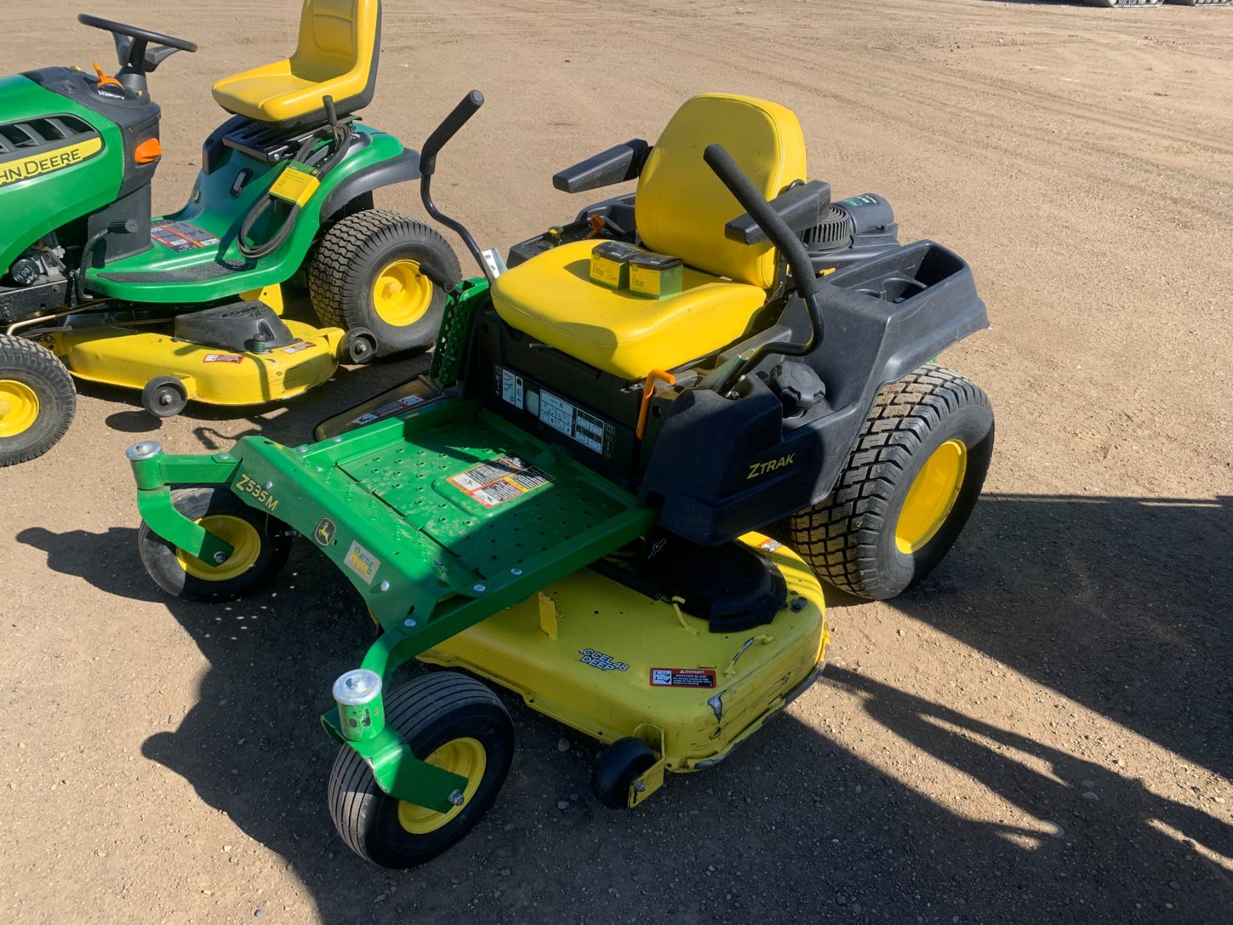 2018 JOHN DEERE Z535M ZERO TURN MOWER