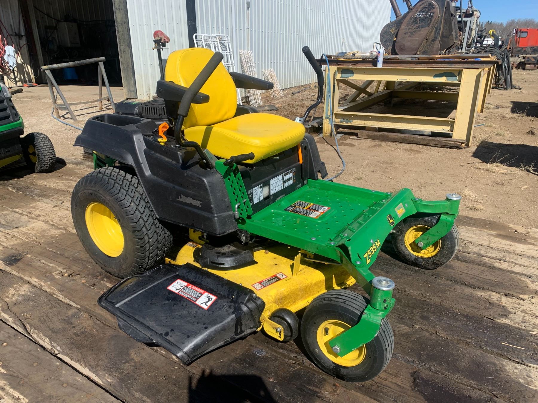 2018 JOHN DEERE Z535M ZERO TURN MOWER