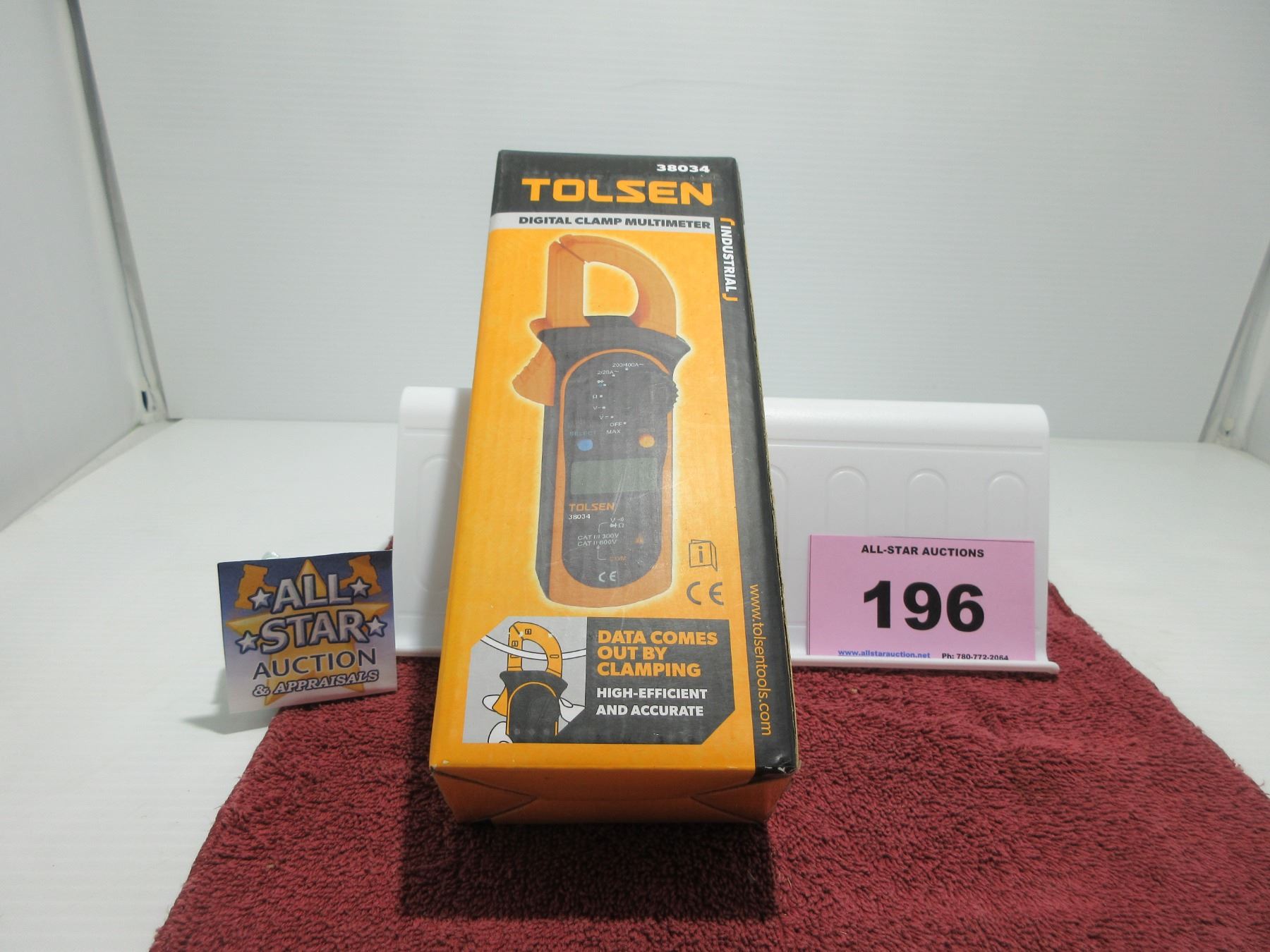 NEW: TOLSEN DIGITAL CLAMP MULTIMETER
