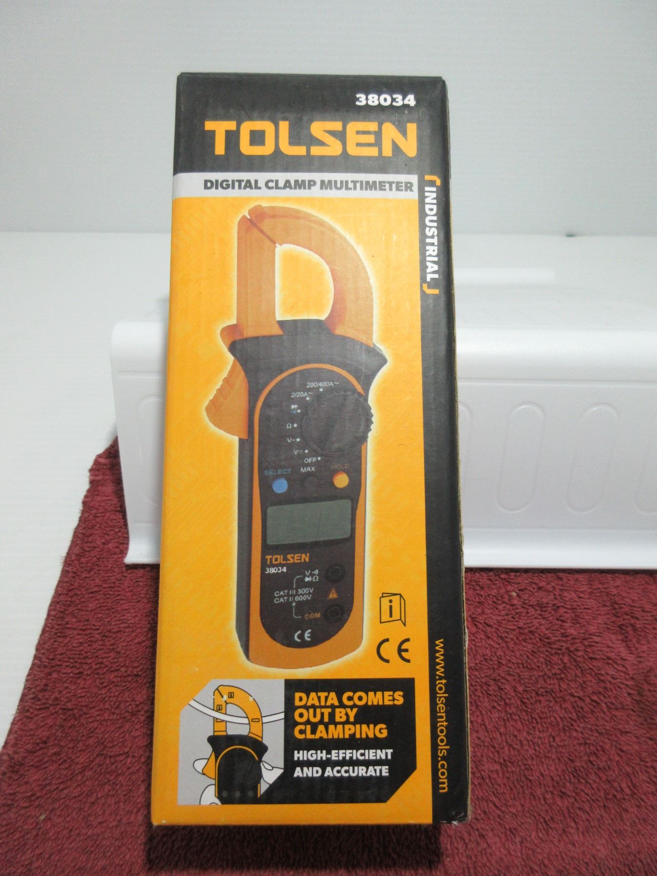NEW: TOLSEN DIGITAL CLAMP MULTIMETER