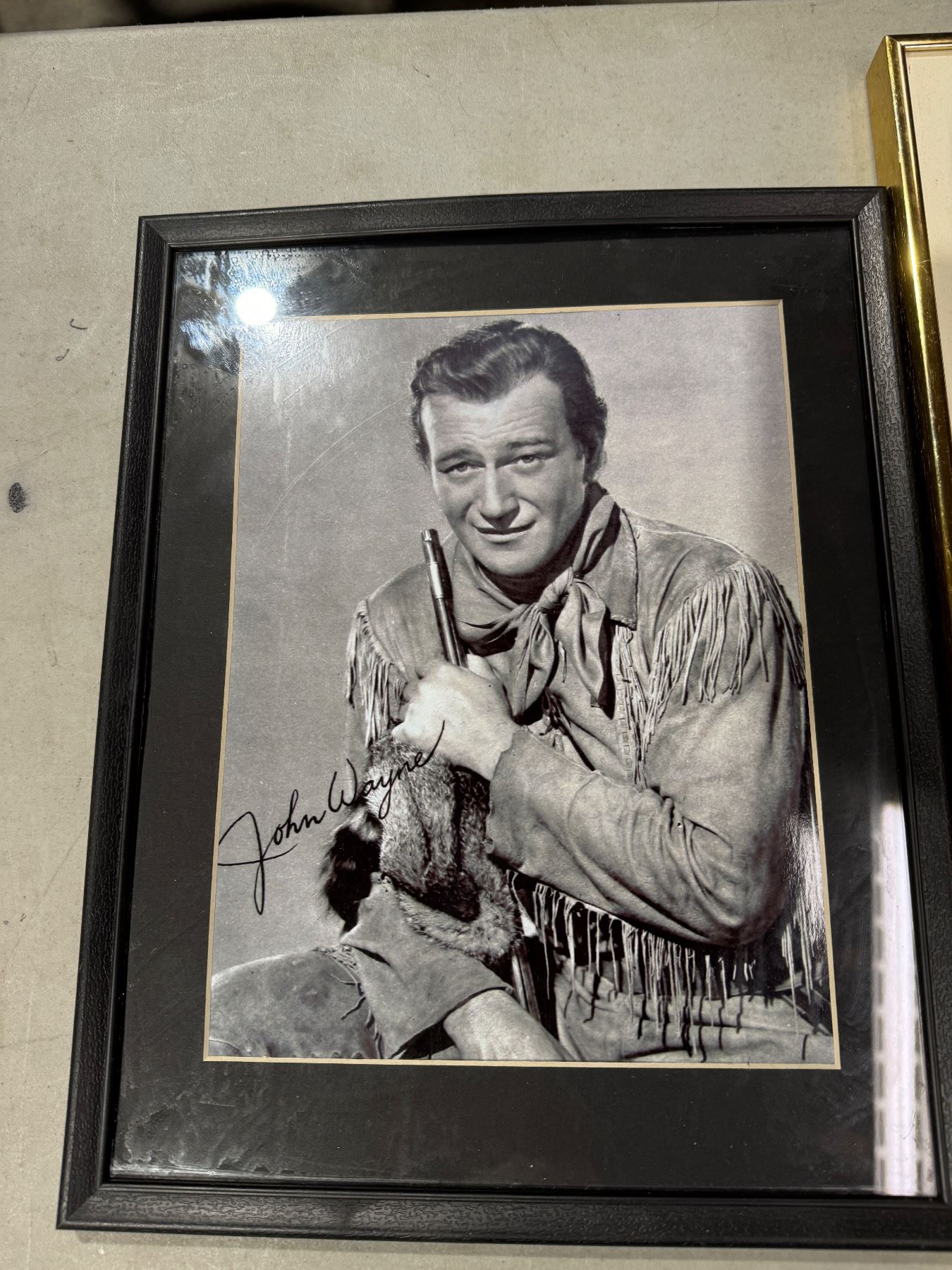 John Wayne collectible wall hangings