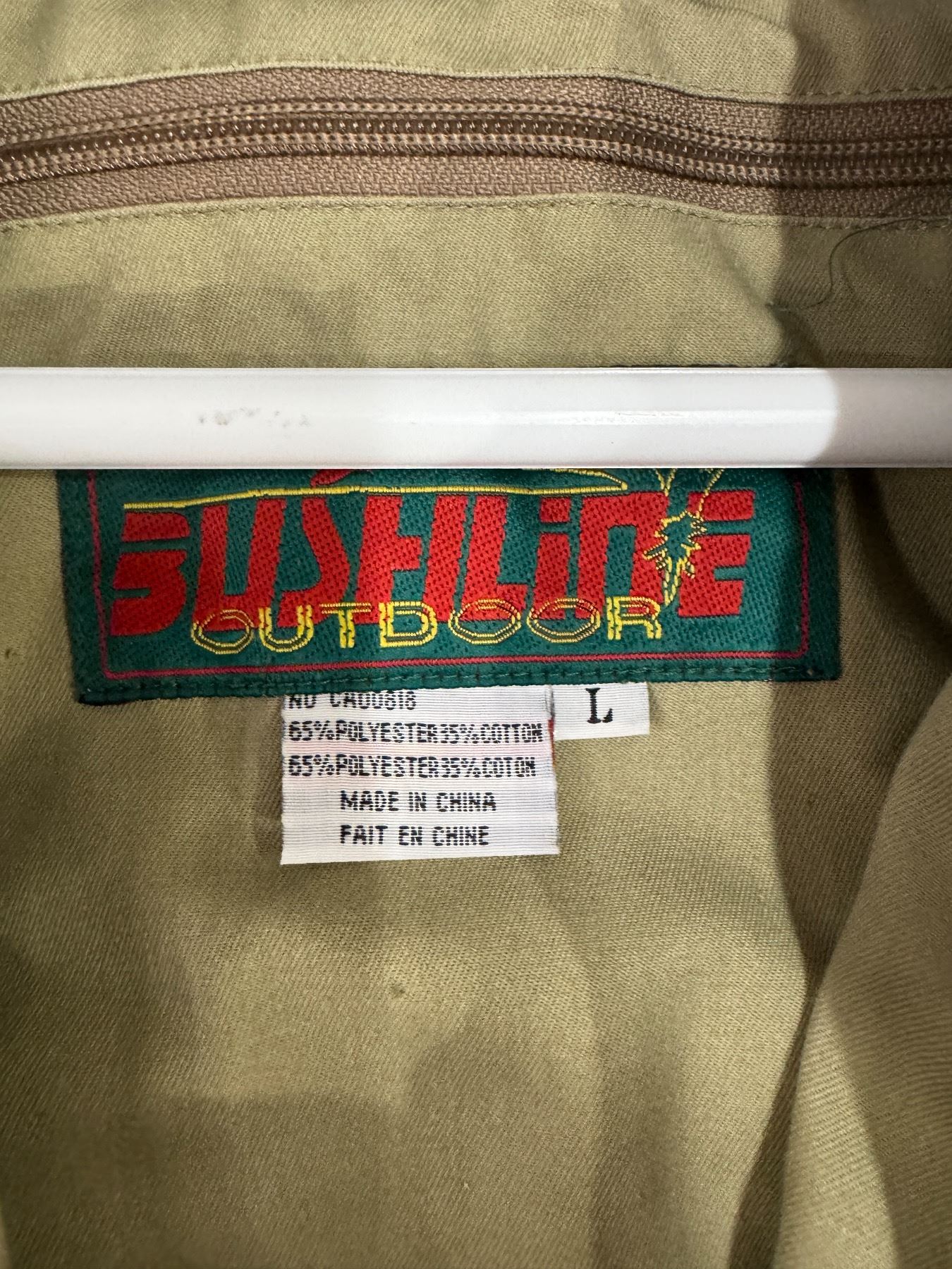 Bush line large fishing vest