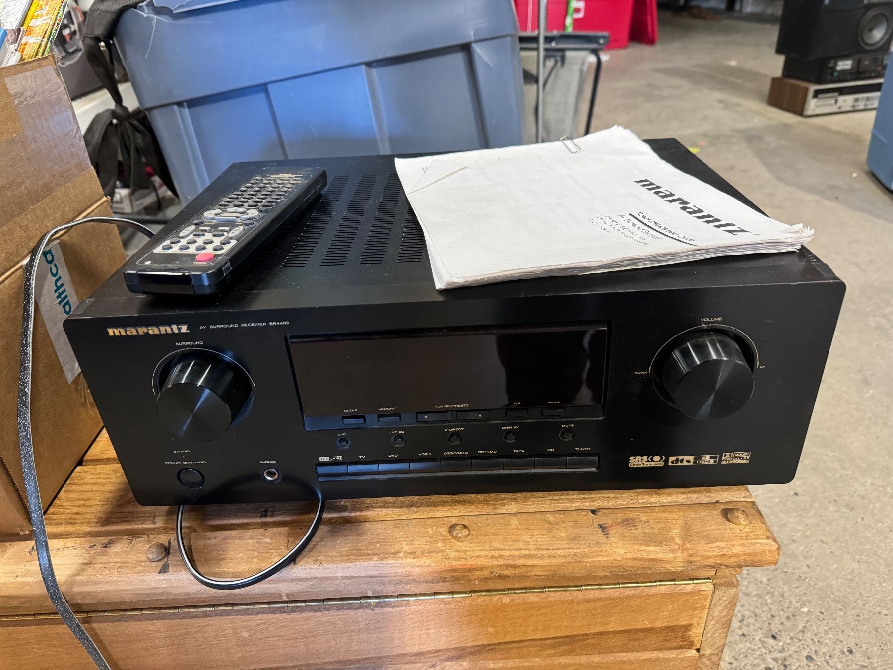 Marantz surround system with remote
