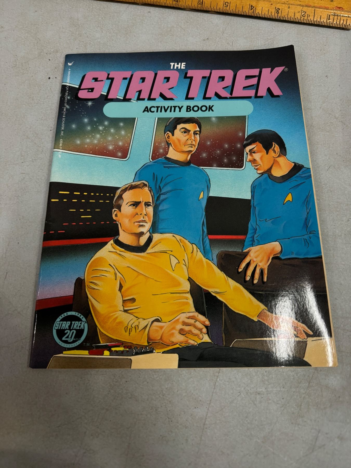 The Star Trek activity book