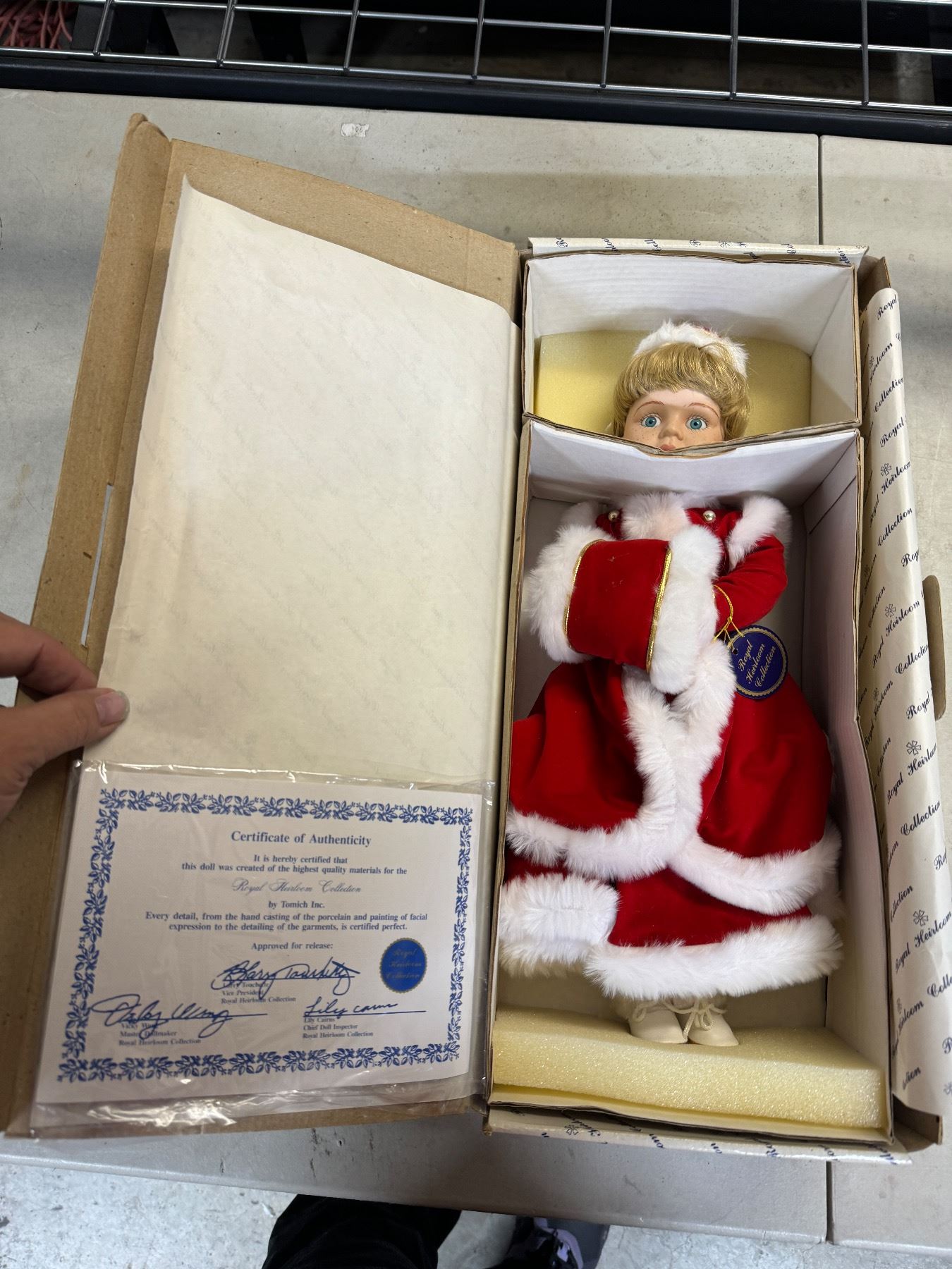 Royal Heirloom collection collectible doll