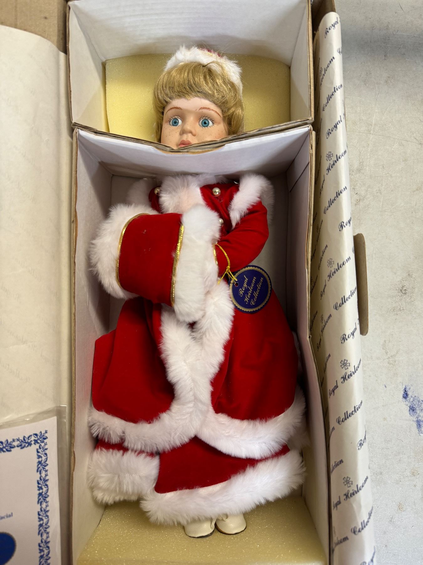 Royal Heirloom collection collectible doll