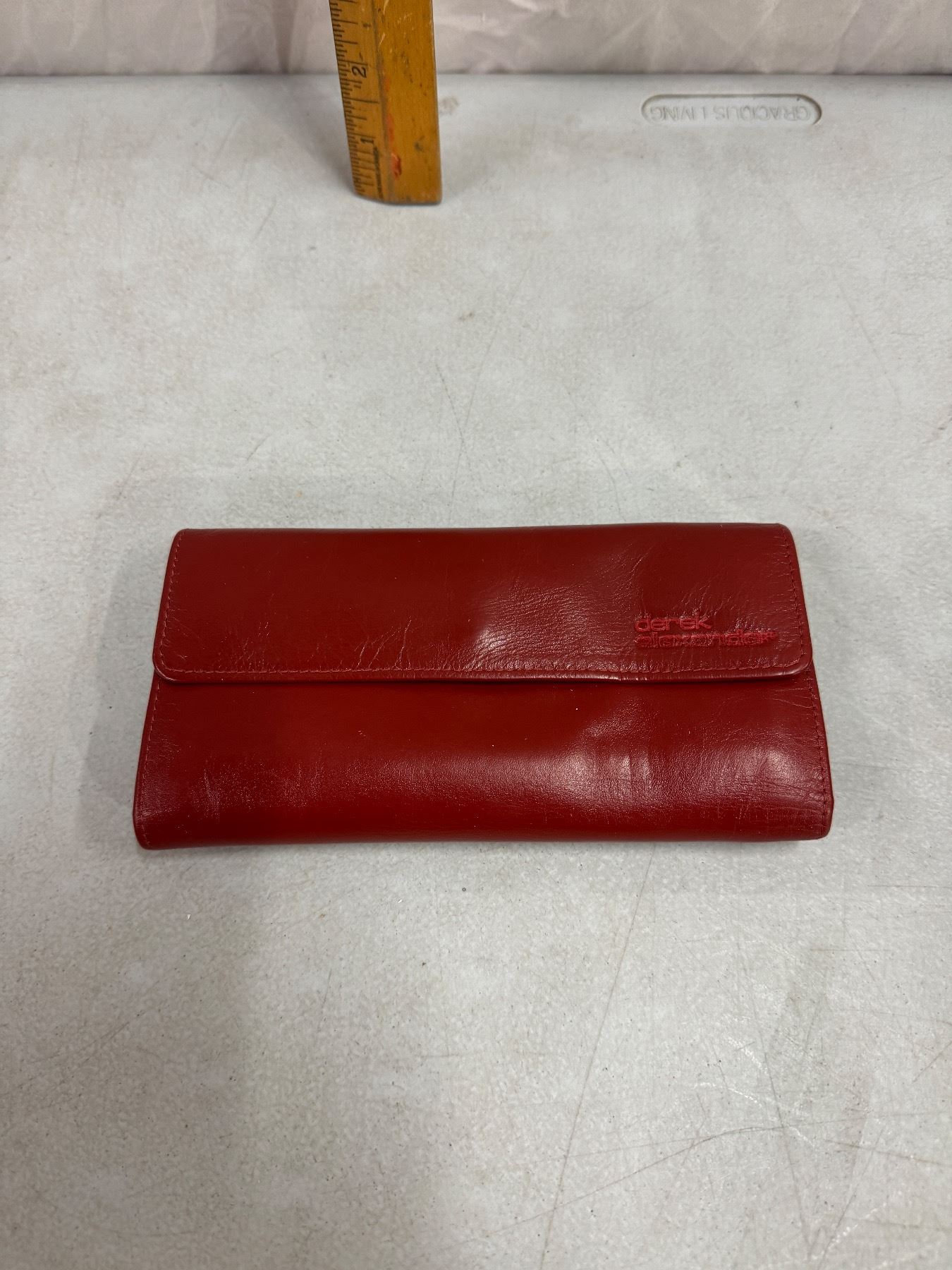Red Derek Alexander wallet
