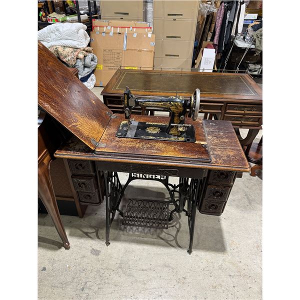 Singer treadle sewing machine