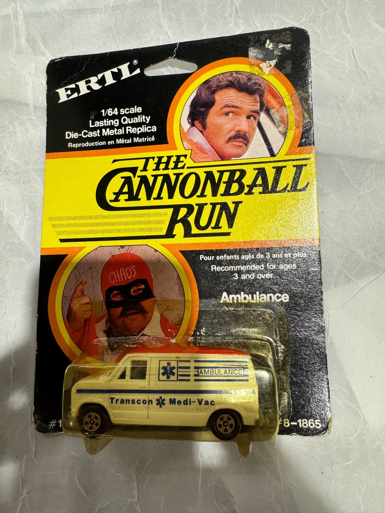 ERTL the Cannonball run Ambulance