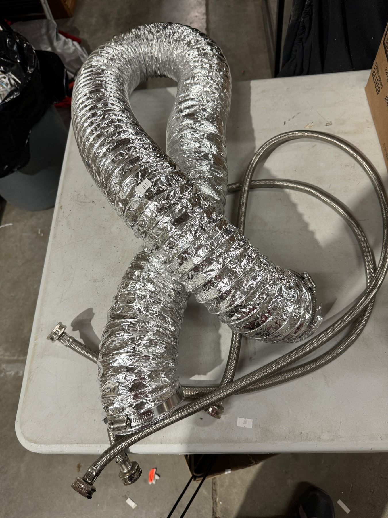 Laundry hoses and dryer tube