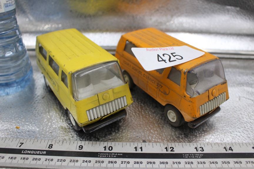 2 Metal Tonka School Buses District 277