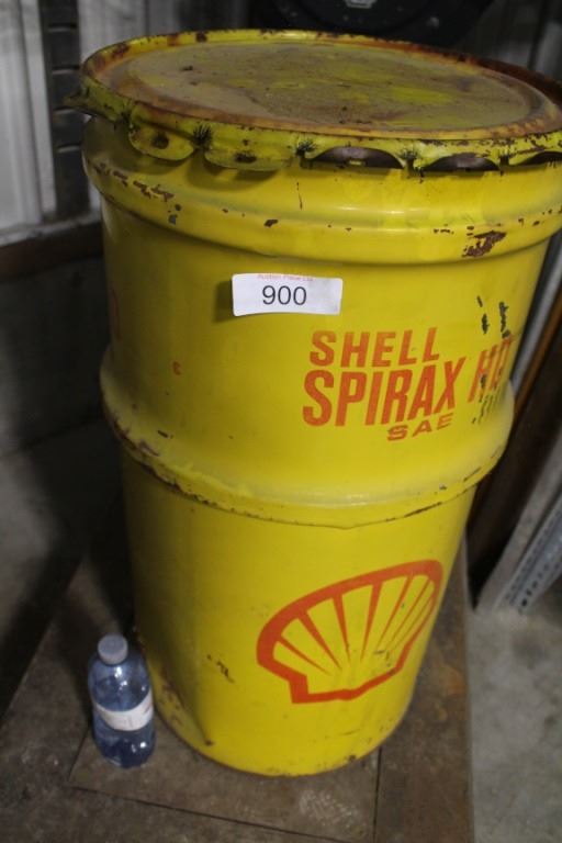 Shell spirax HD 80/90 gear oil metal drum