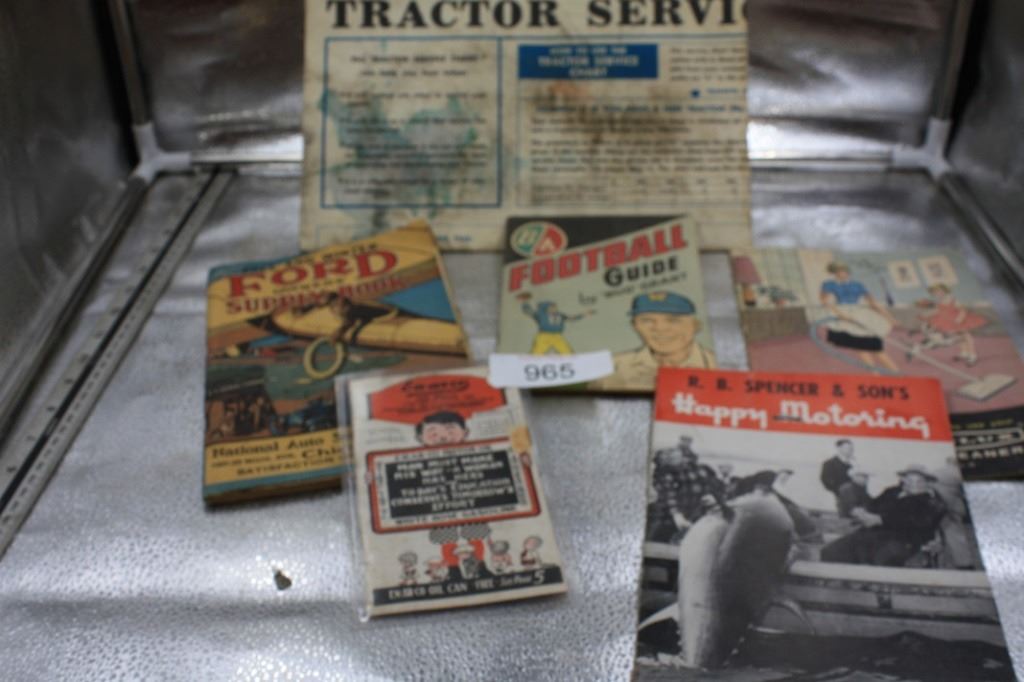 Vintage motor magazines, Vintage promotional