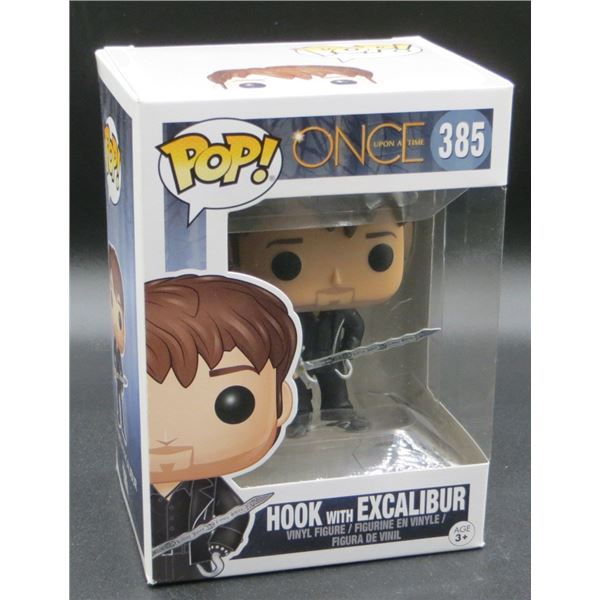 Funko Pop Once Upon A Time Hook With Excalibur #385