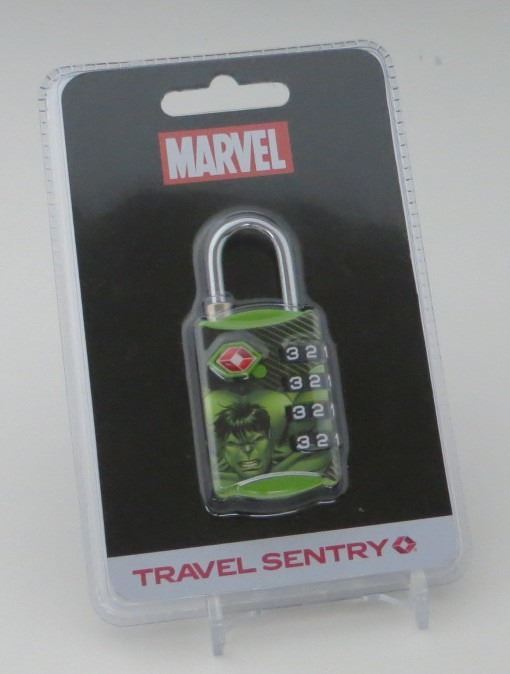 New Marvel Hulk Travel Sentry Combination Lock