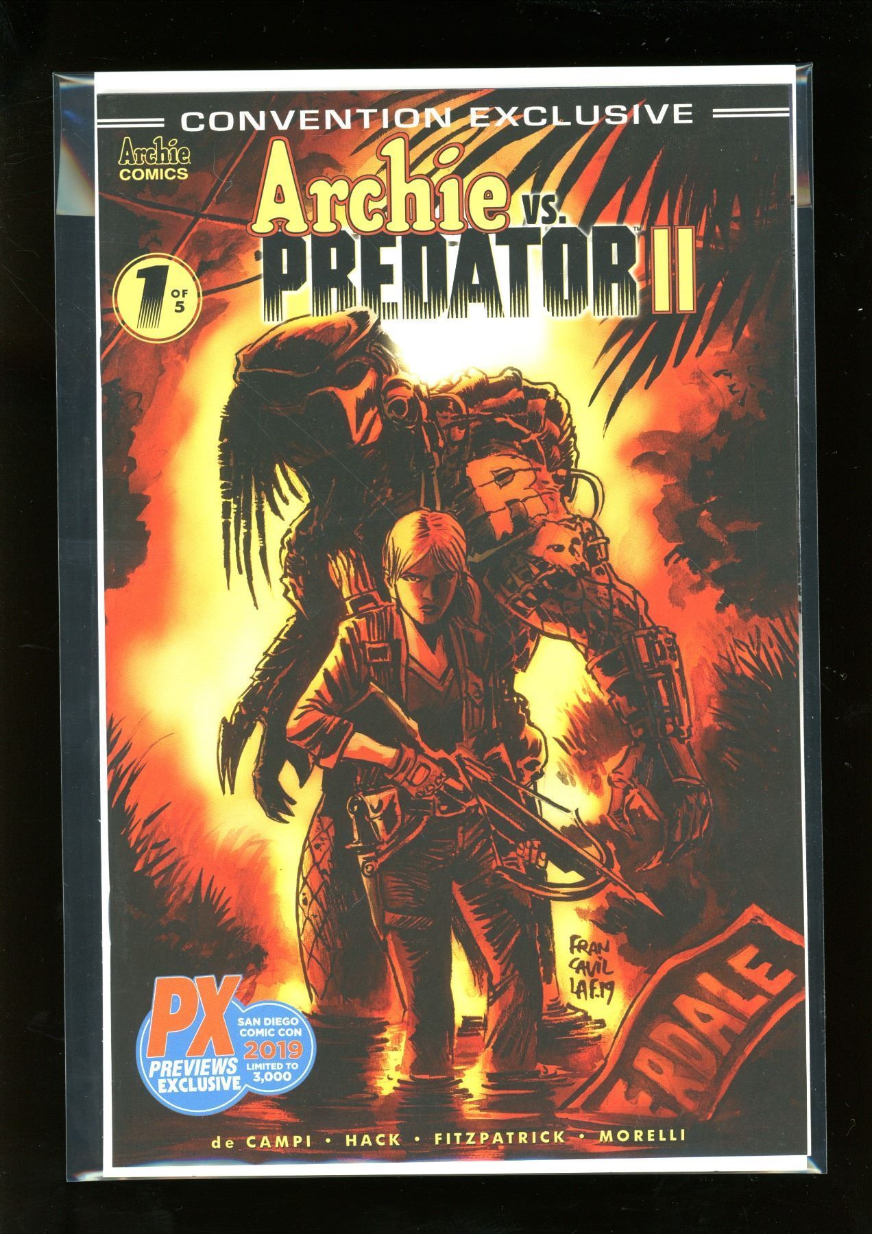 Archie Comics Archie VS. Predator #1 SDCC 2019 Limited Edition