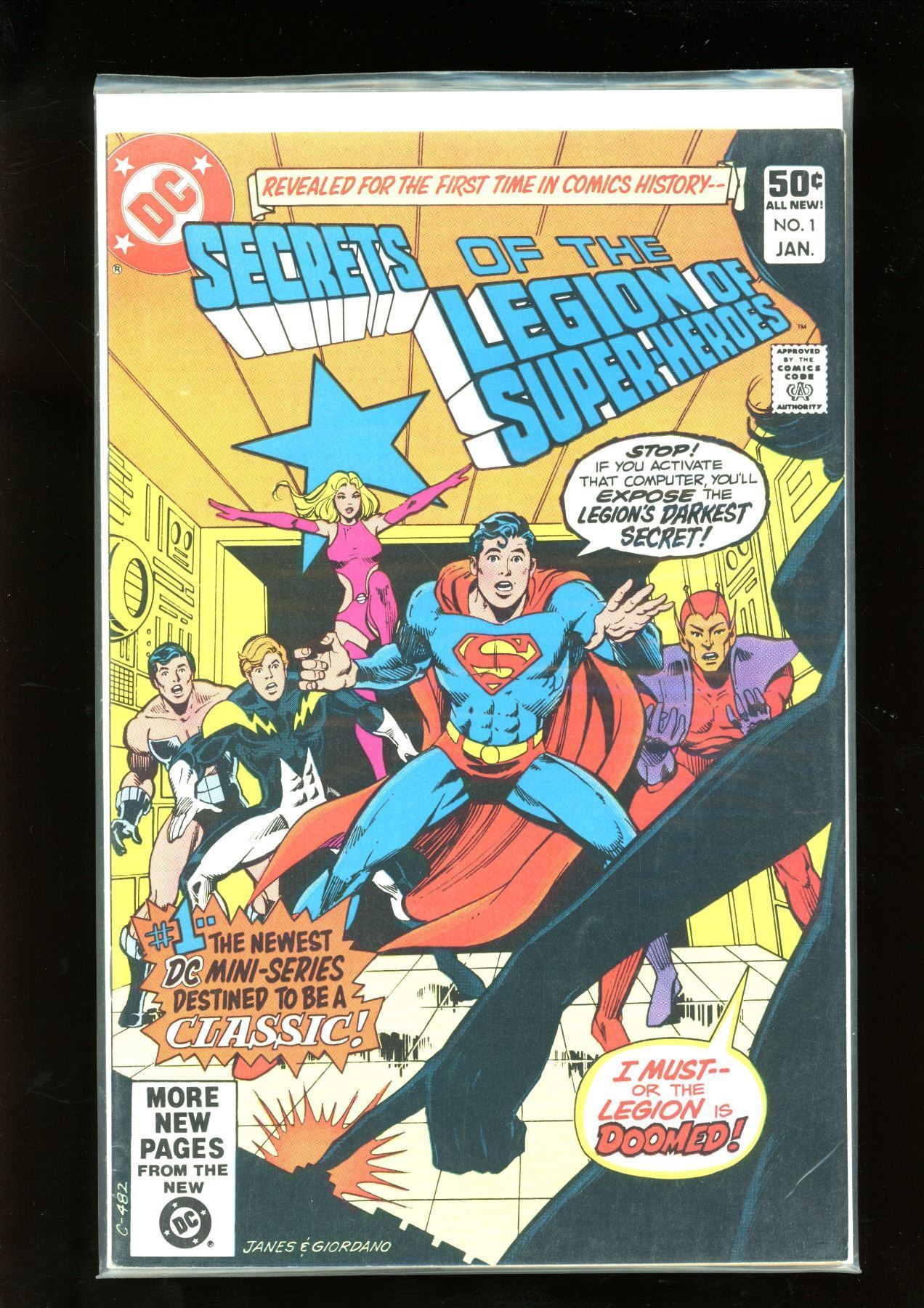 DC Secrets Of The Legion Of Super-Heroes #1