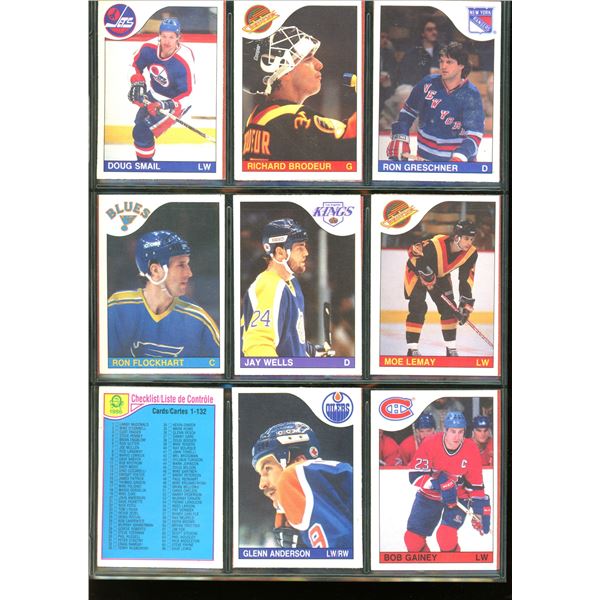 1985-86 OPC O-Pee-Chee Lot Of 18 Vintage Cards Doug Smail, Richard ...