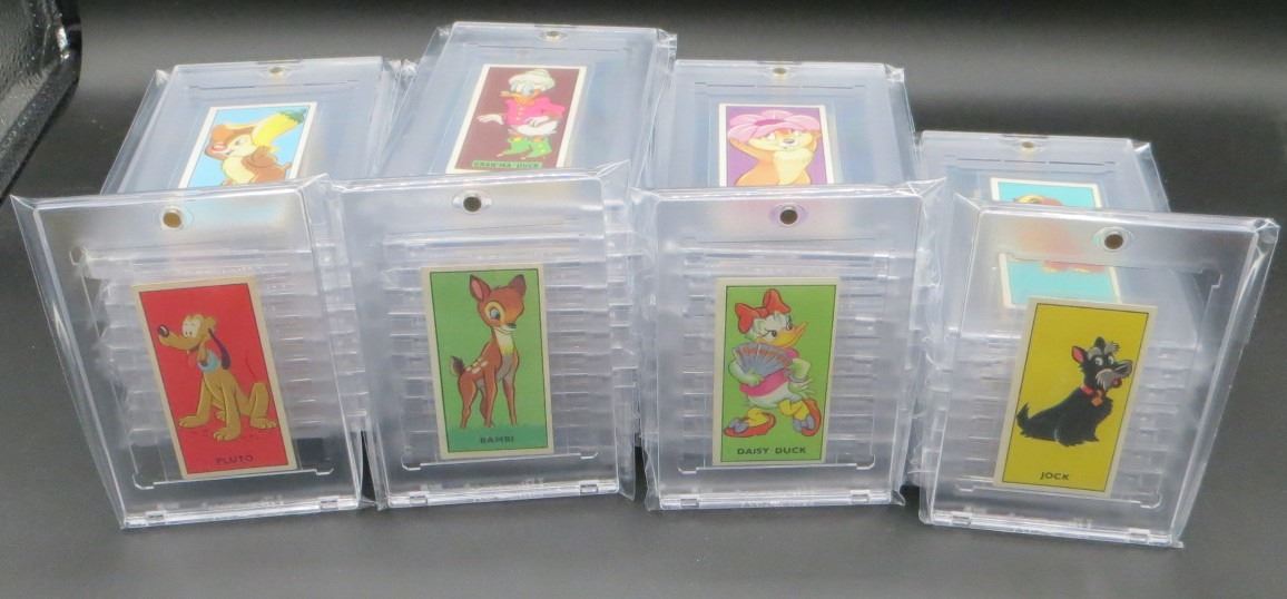 1957 Barratt & Co Mickey's Sweet Cigarettes Disney Cards Complete Set ...