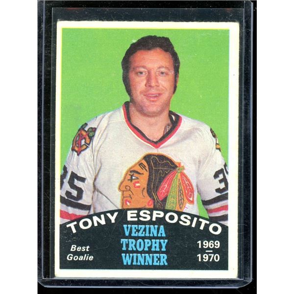 1970-71 O-Pee-Chee #250 Tony Esposito Vezina