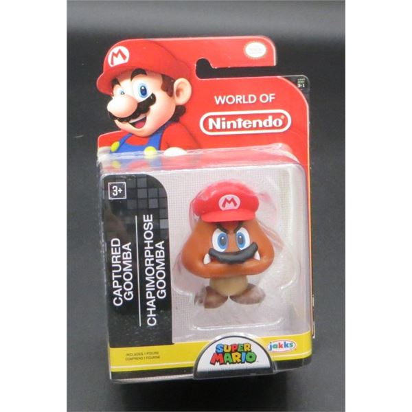 World Of Nintendo Captured Goomba Figure