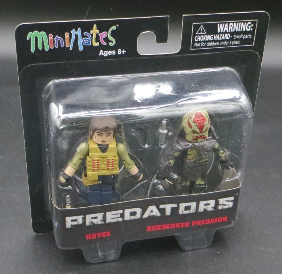Minimates Predator Figures Royce & Berserker Predator