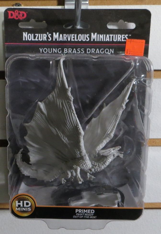 Dungeons & Dragons Nolzur’s Marvelous Miniatures: Young Brass Dragon ...