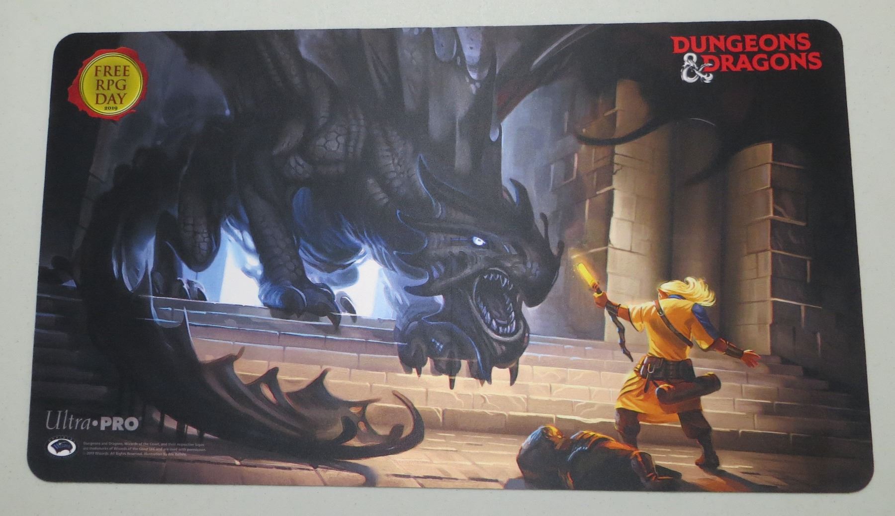 Ultra Pro Dungeons & Dragons - Playmat - Free RPG Day 2019 Store Playmat
