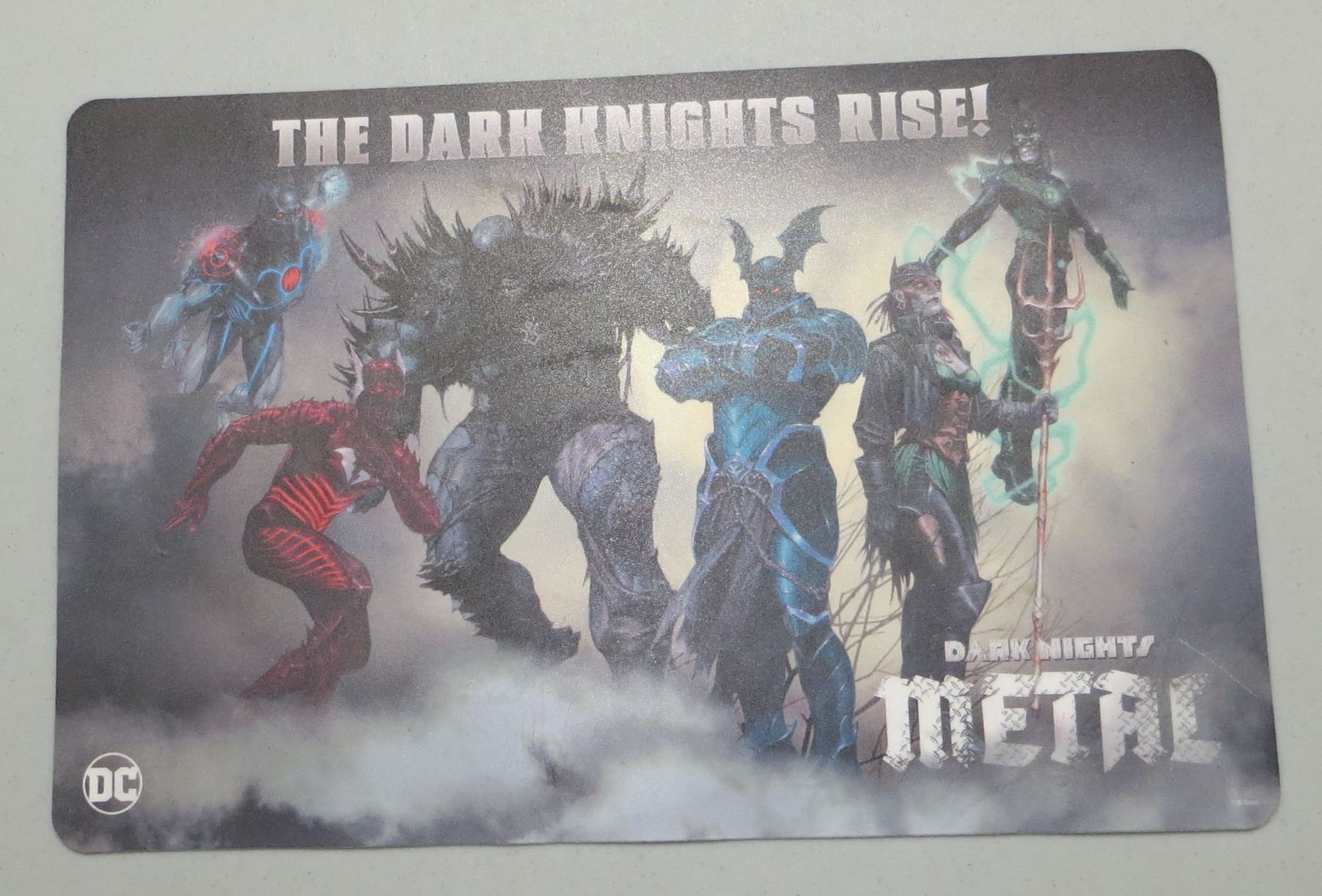 DC Metal The Dark Knights Rise Playmat