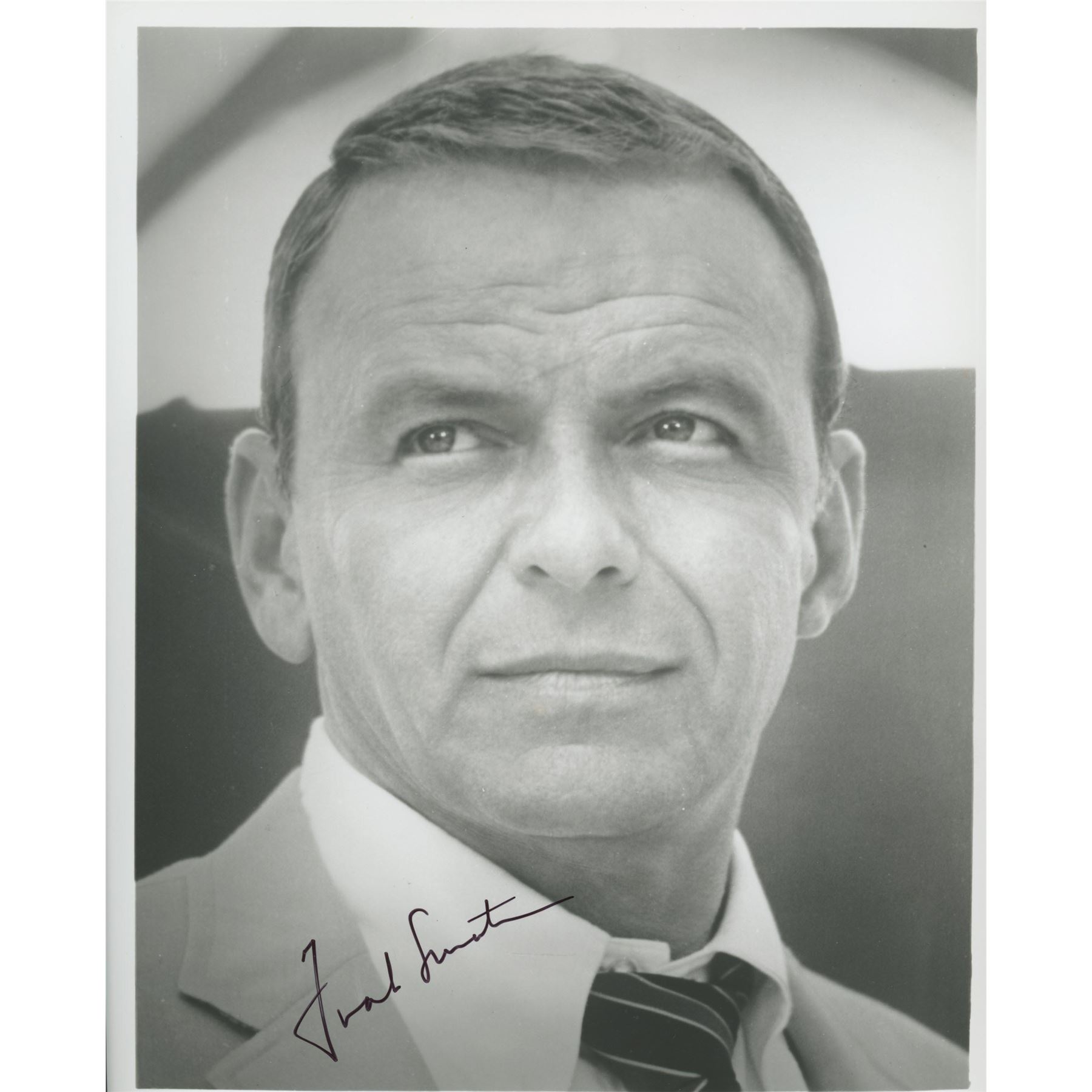 Frank Sinatra signed photo. GFA Authenticated