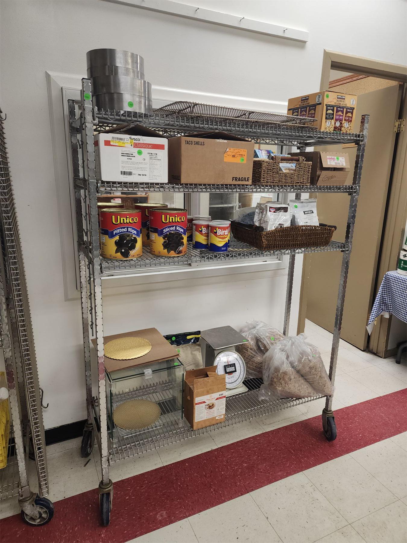 ROLLING UTILITY RACK