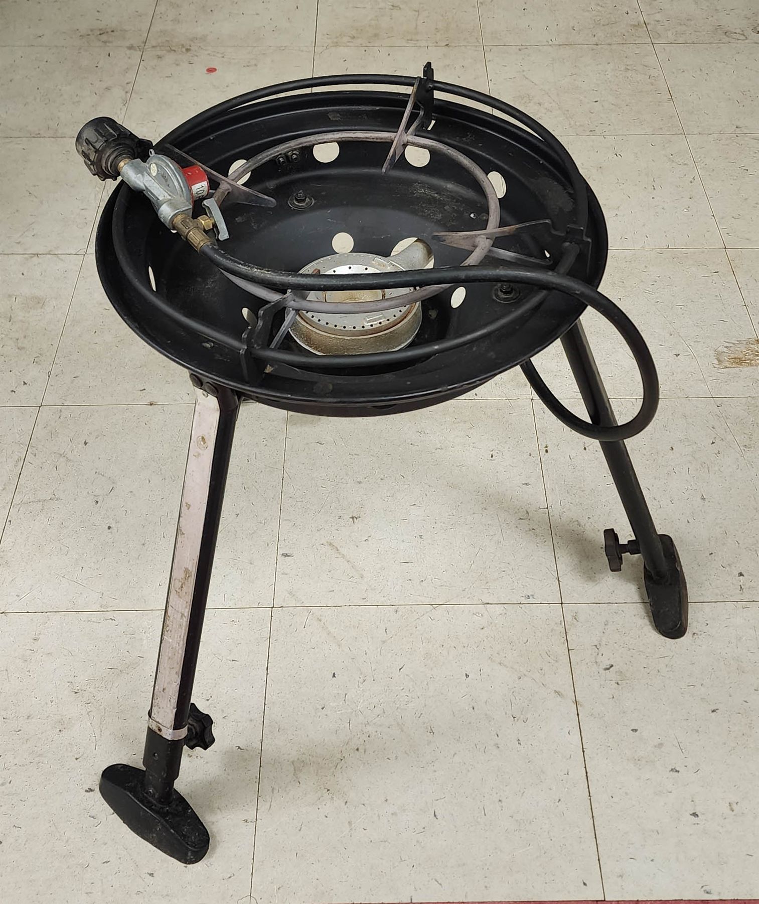 ROUND PROPANE ADJUSTABLE BURNER