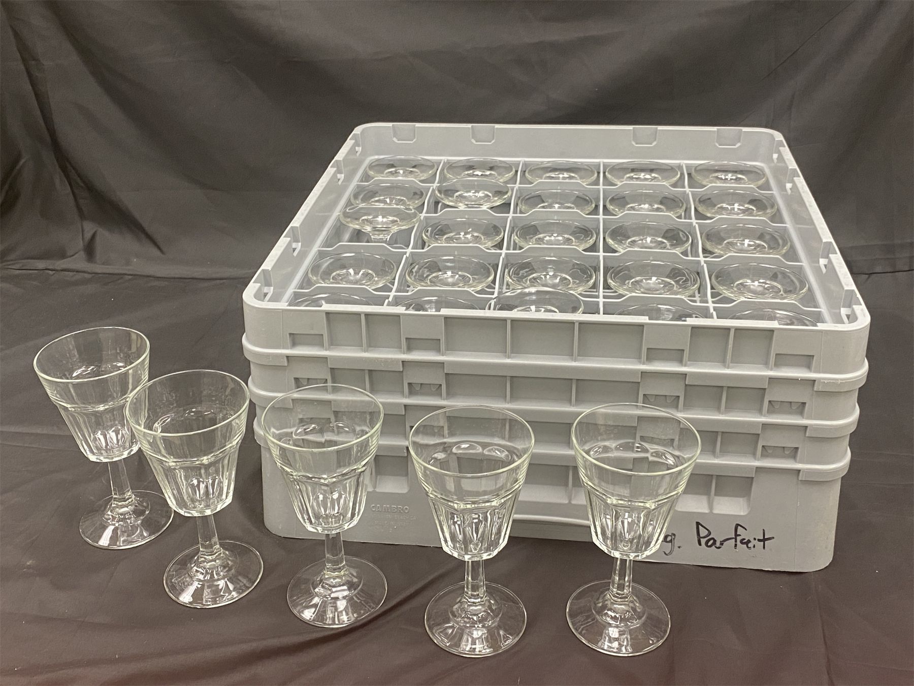 30 LARGE PARFAIT GLASSES