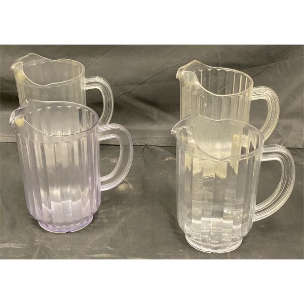 4 PLASTIC PITCHER