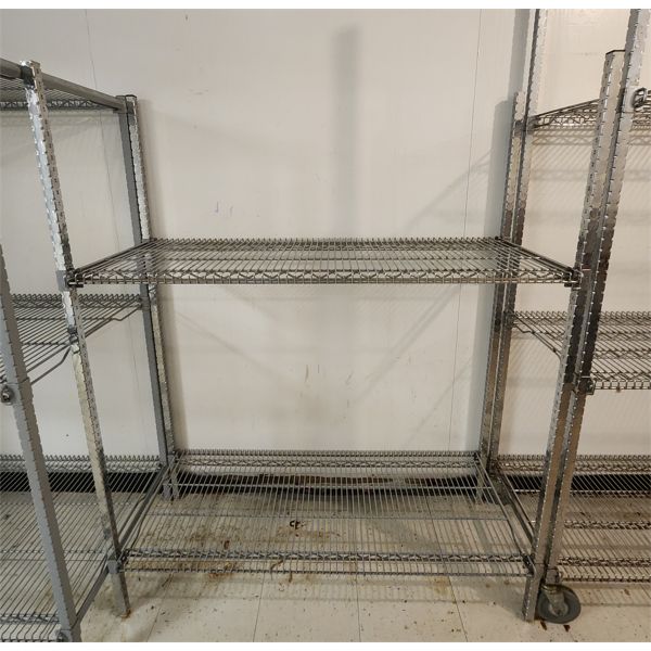 TWO SHELF UTILITY RACK
