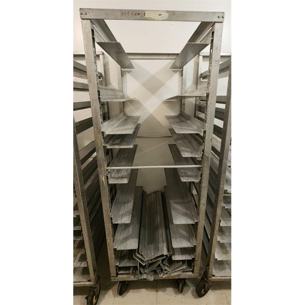 ROLLING BAKING RACK W/ EXTRA SHELVES