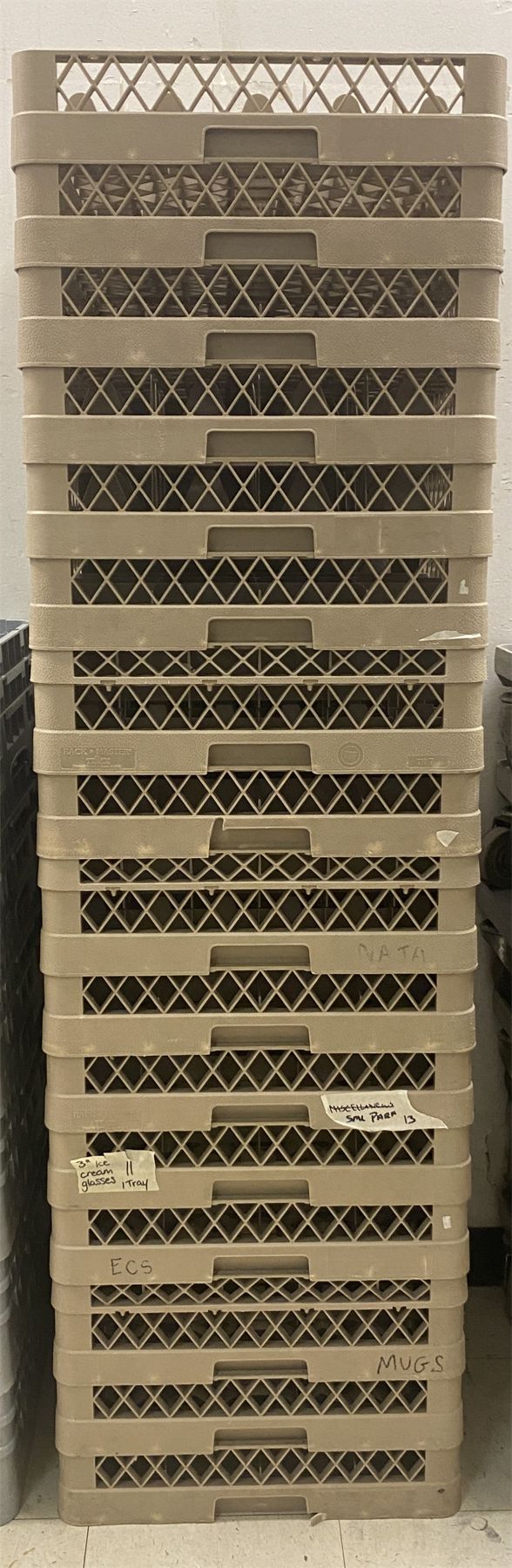 CAMRACK GLASS RACK TRAYS