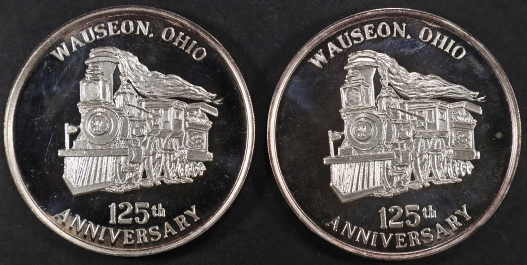 (2) 1 OZ .999 SILVER 1979 CHIEF OTTOKEE ROUNDS